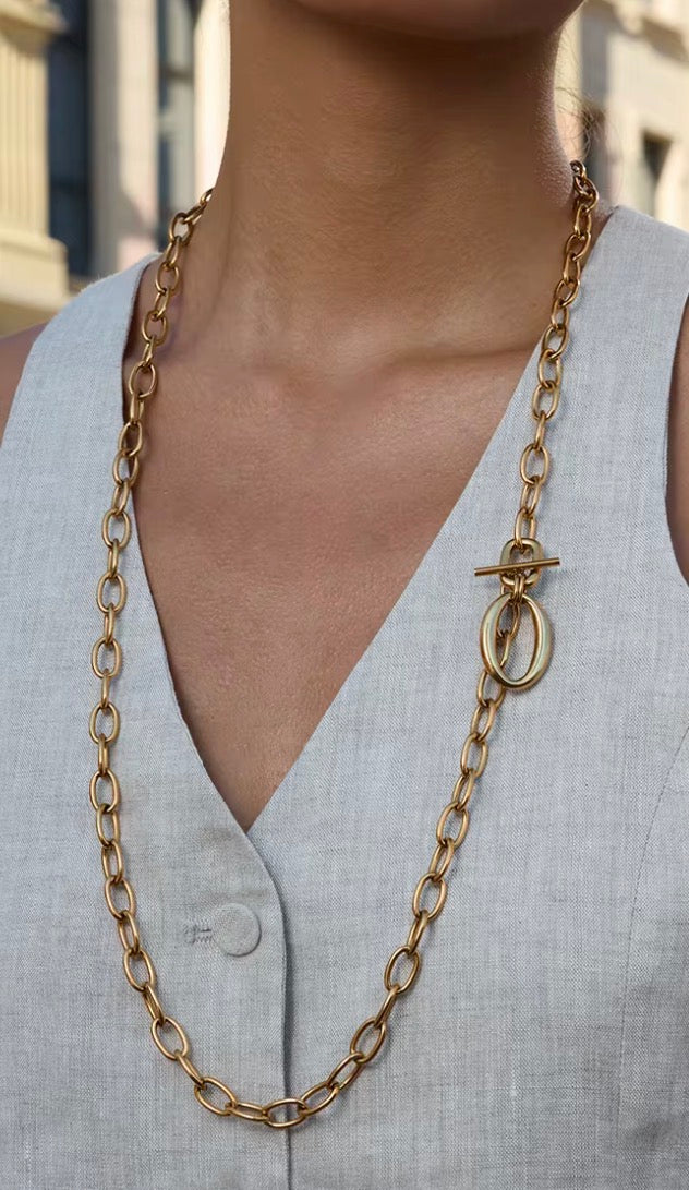 LINEA DROP NECKLACE – Katie Rae Collection